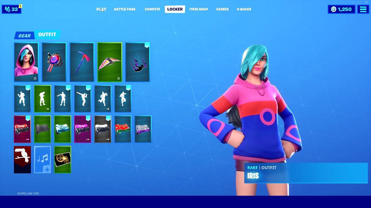 *NEW* IRIS SKIN FULL SET REVIEW - YouTube