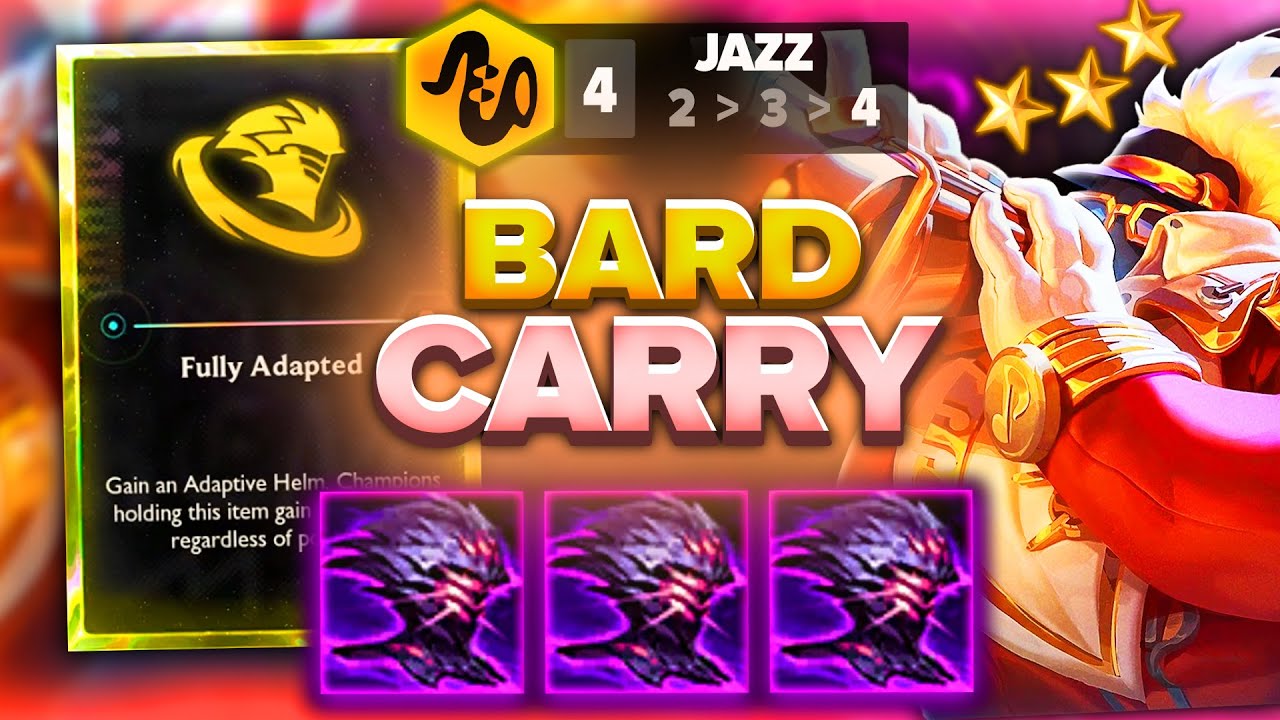 WAIT... THIS BARD BUILD IS ACTUALLY CRAZY!!! | Teamfight Tactics Set 10 ...