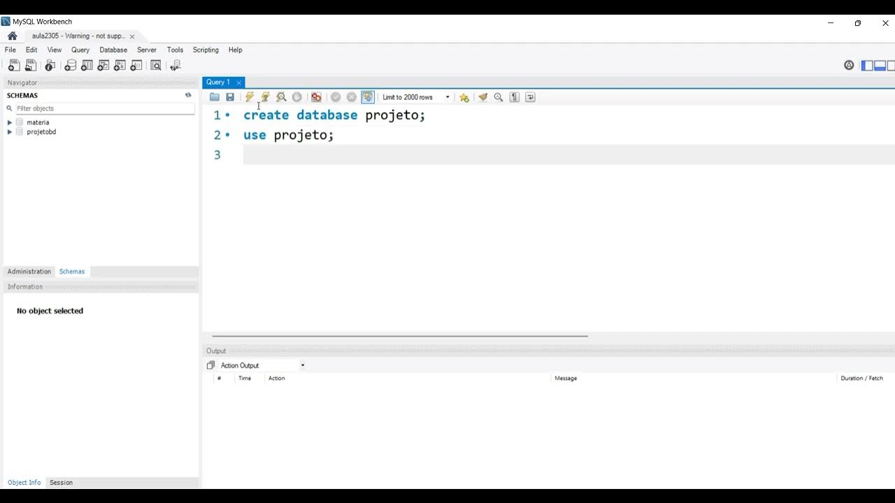 Iniciando no MySQL Workbench - YouTube