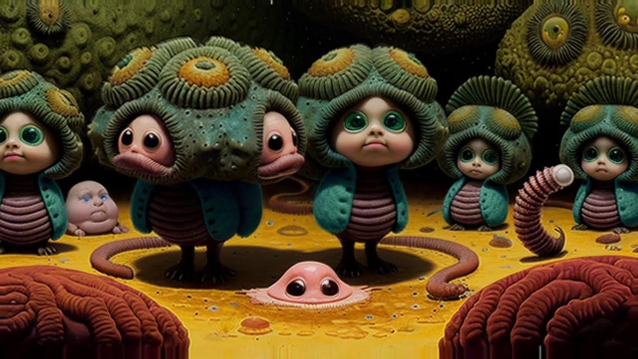 Nest Of Monsters / Ai Animation 4K - YouTube