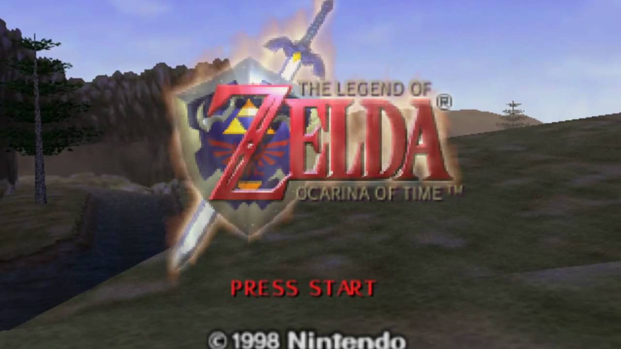 Zelda: OoT Title Screen + 3 Intro Sequences - YouTube