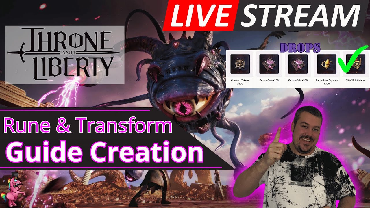 Rune and Transformation Guide Creation | Twitch Drops activated ...