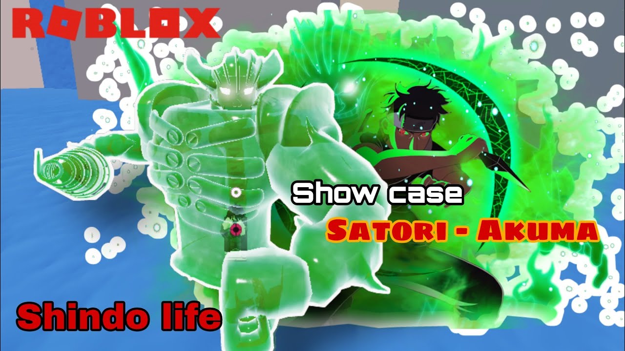 Roblox - Showcase huyết kế giới hạn Satori Akuma của Uchiha Shisui ...