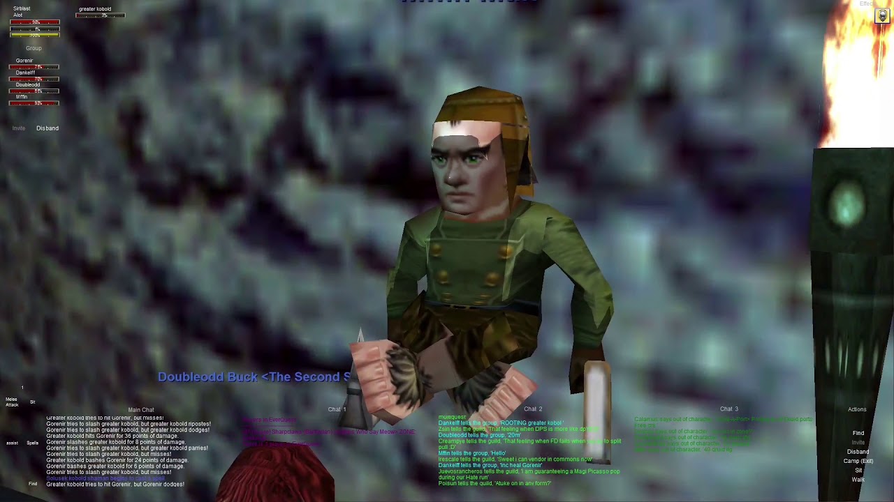 Everquest old school : Part 37 - Grouping - Sol B - Erudite Wizard ...