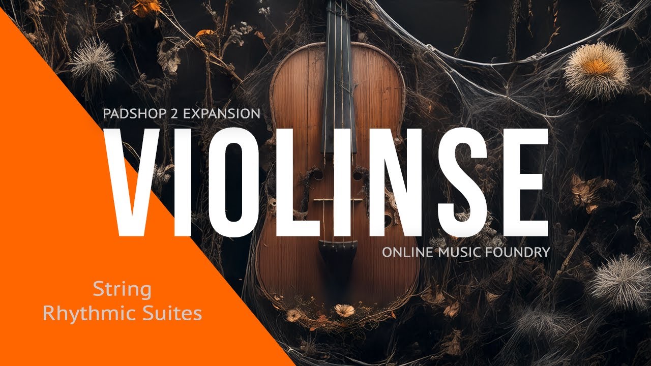 Violinse For Steinberg's Padshop 2 - String Rhythmic Suites - YouTube