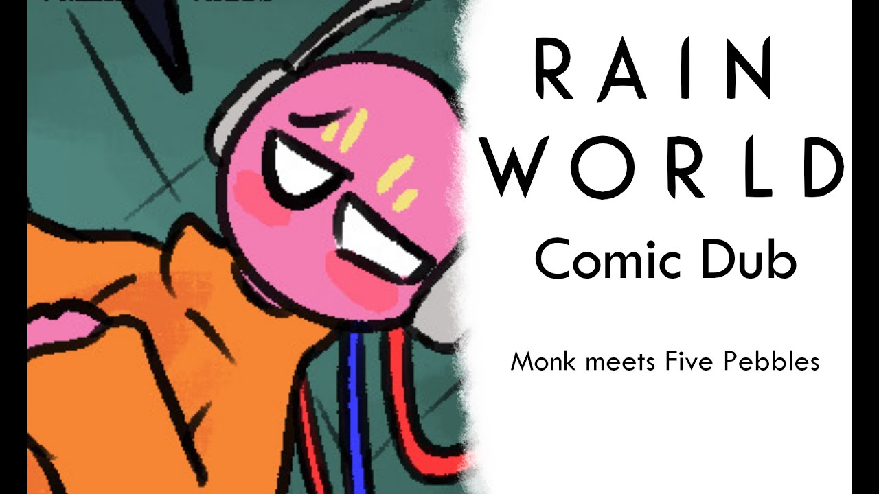 Monk Meets Five Pebbles (Rain World Comic Dub) - YouTube
