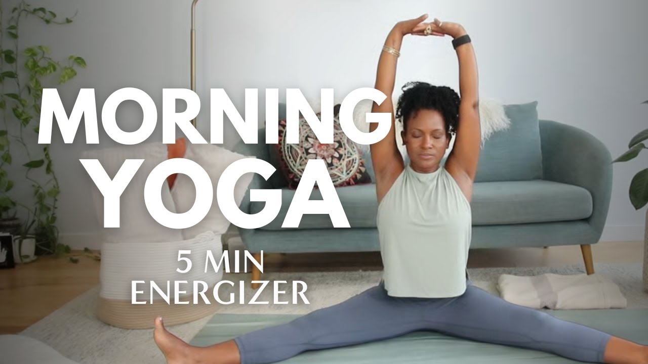 5-Min Morning Pick-Me-Up Yoga Practice: Elevate Your Day | Faith Hunter ...