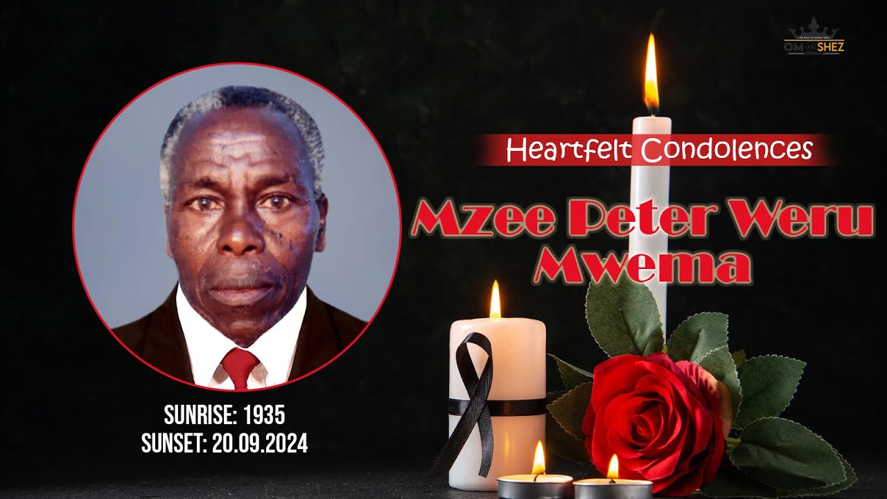 Fare Thee Well Mzee Peter Weru Mwema - YouTube