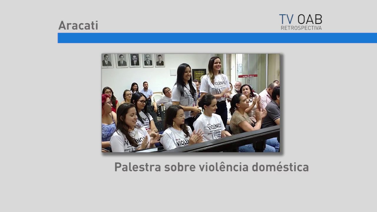 TV OAB: Retrospectiva 2016 - interior do estado - YouTube