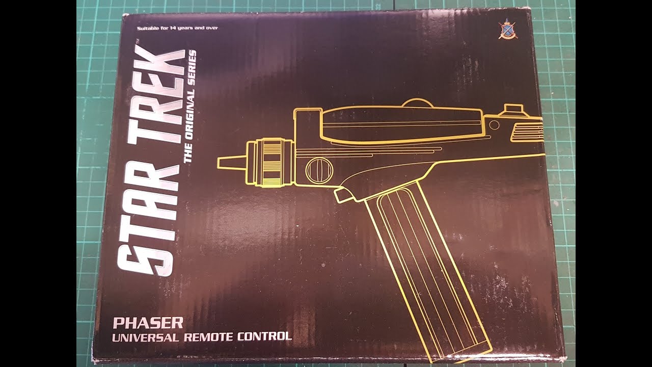 Star Trek TOS Phaser. Universal Remote Control Prop Replica, by the ...
