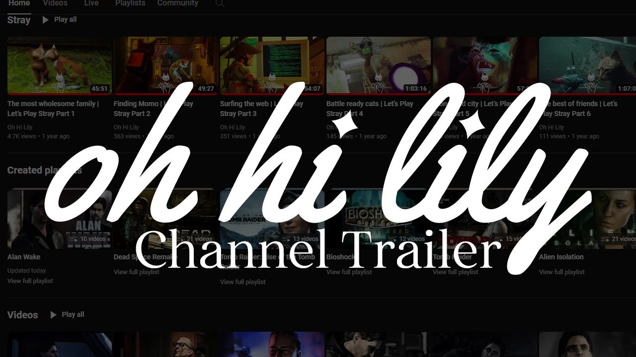 Oh Hi Lily Trailer - YouTube