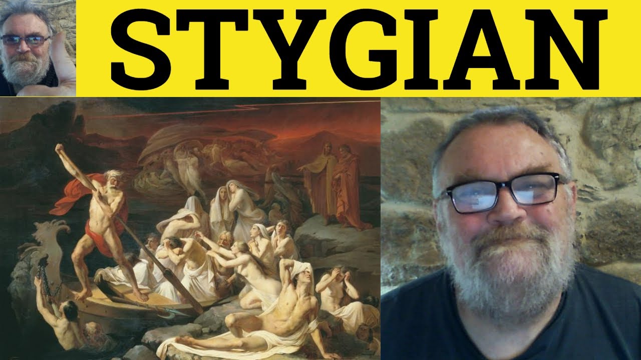 🔵 Stygian Meaning - Stygian Examples - Stygian Definition - Literary ...