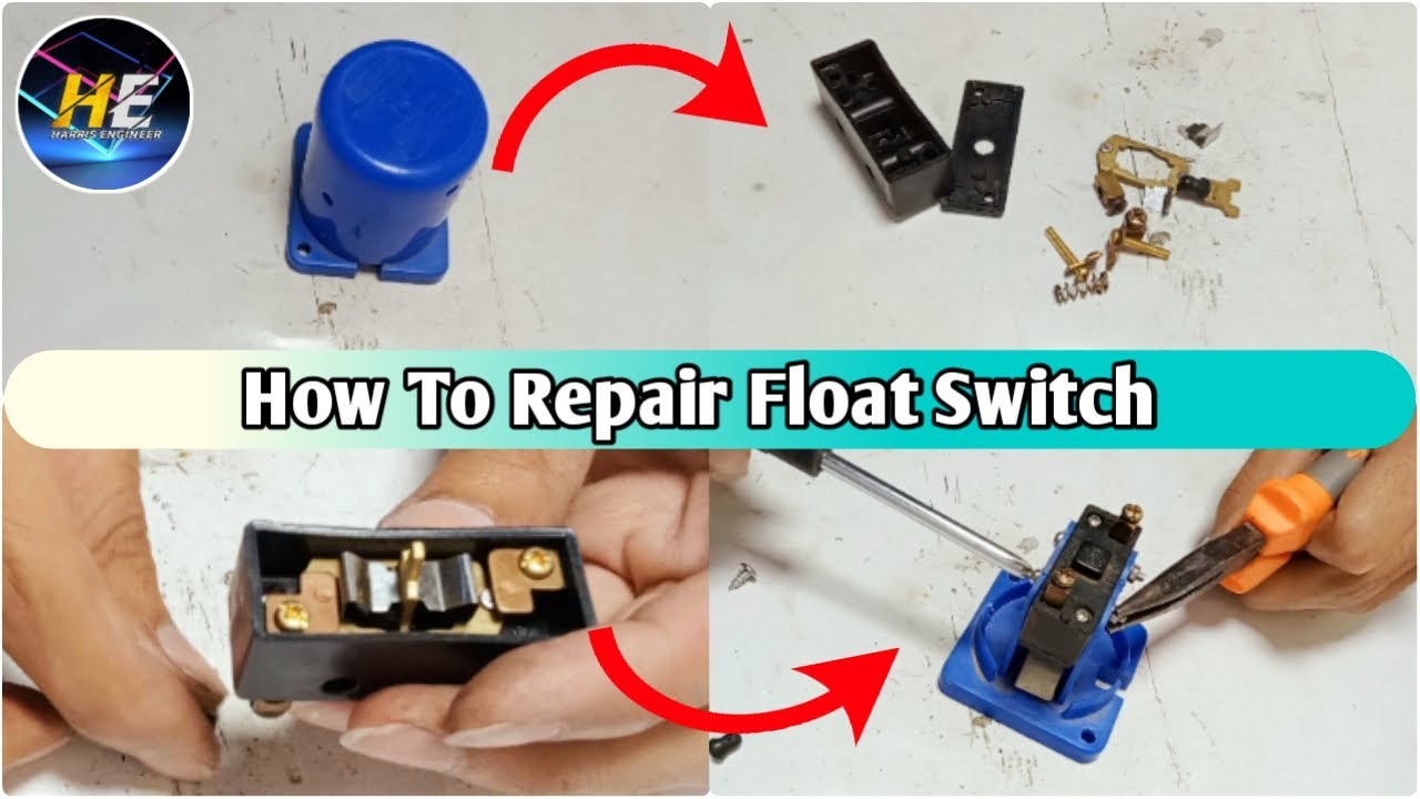How To Repair Float Switch | Float Switch | Harris Engineer - YouTube