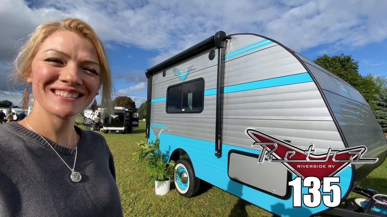 Riverside RV-Retro-135 - by Curtis Trailers of Portland & Beaverton, Oregon - YouTube
