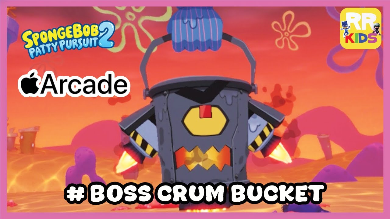 Spongebob: Patty Pursuit 2 - BOSS Fight Crum Bucket - YouTube