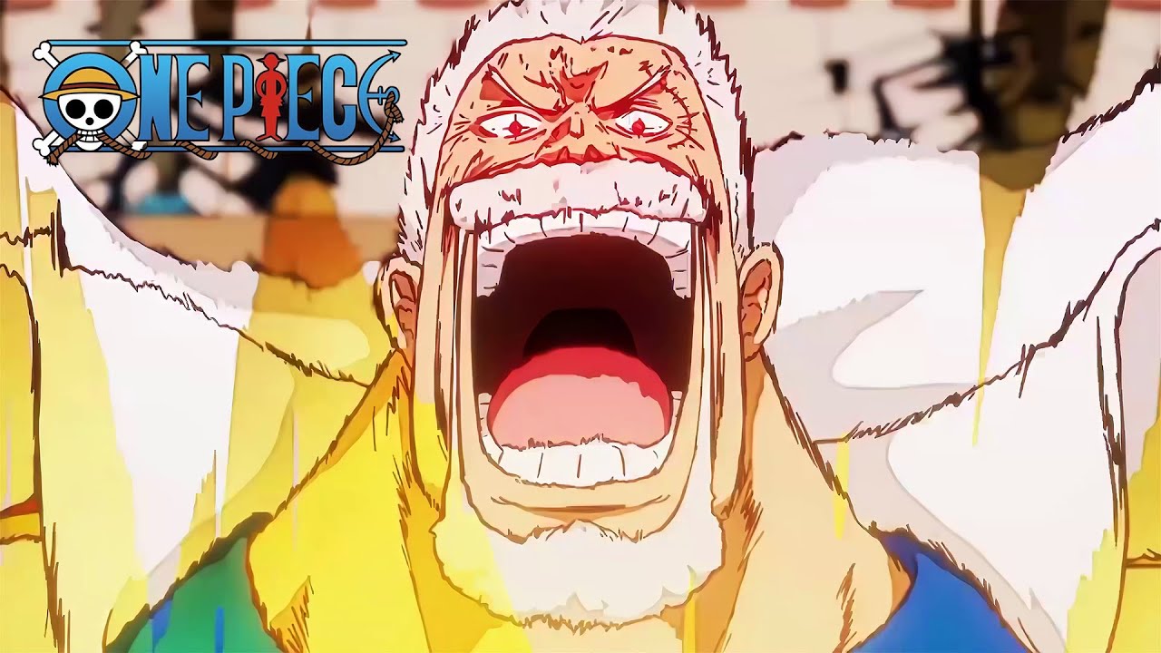 Vice Admiral Garp uses Galaxy Impact | One Piece 4K English Sub - YouTube