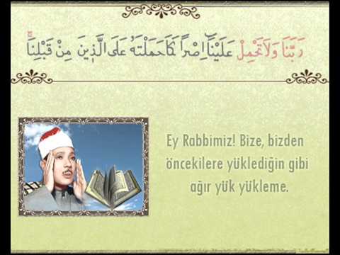 Abdussamed Bakara Suresi 285 -286 (Amenerrasulu)