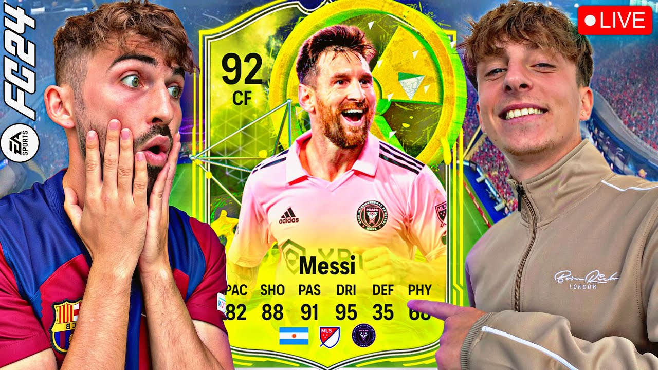 AGA TV IL ADUCE PE MESSI RADIOACTIVE | MEGA PACK OPENING CU ICON SI ...