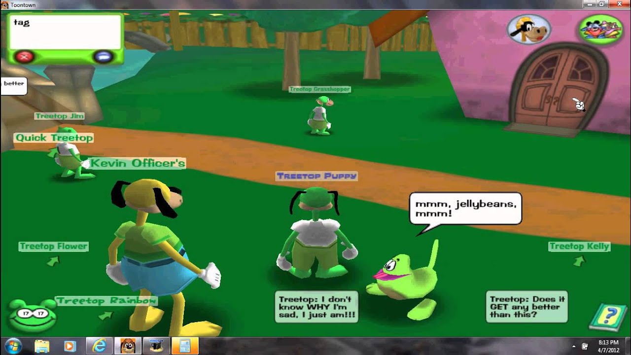 Toontown Treetop Clan Game Show Part 2 - YouTube