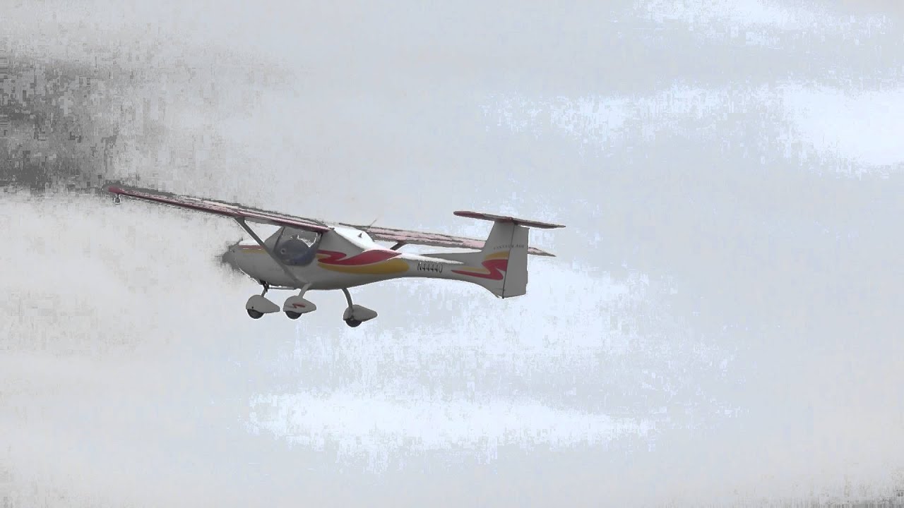 FANTASY AIR ALLEGRO 2000 LSA, N44440 departing KHWY on 3/26/16 - YouTube