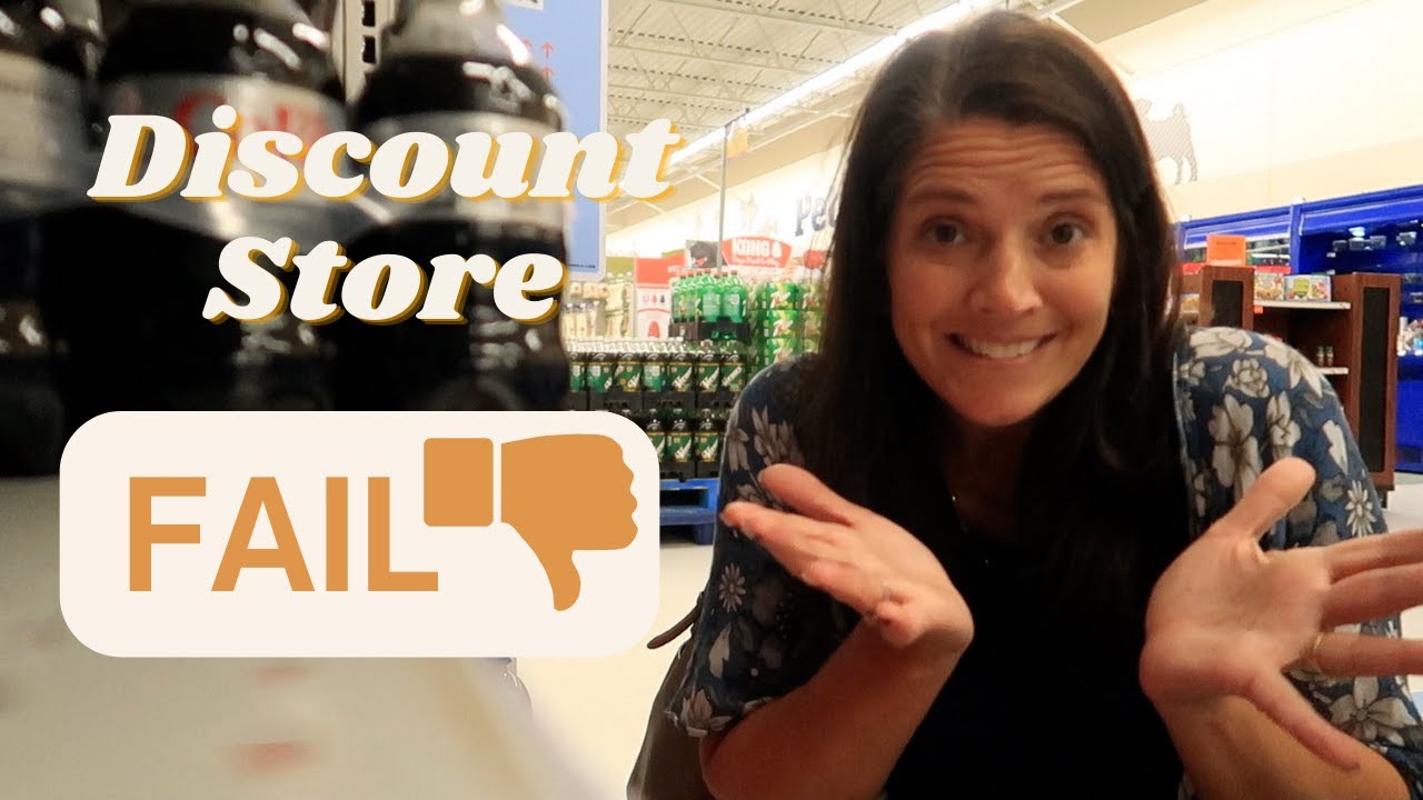 Discount store shopping fail | Come shop with me anyways in a new state ...