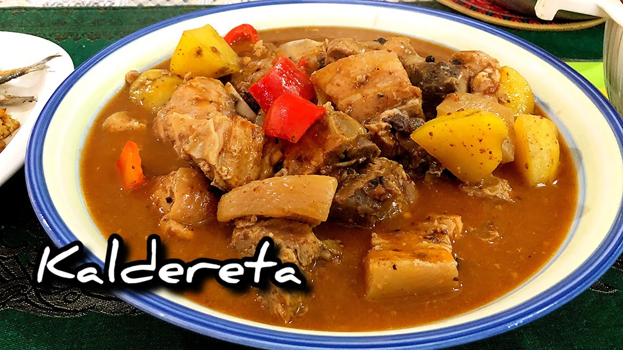 Pork Kaldereta recipe a Hearty Filipino Stew - YouTube