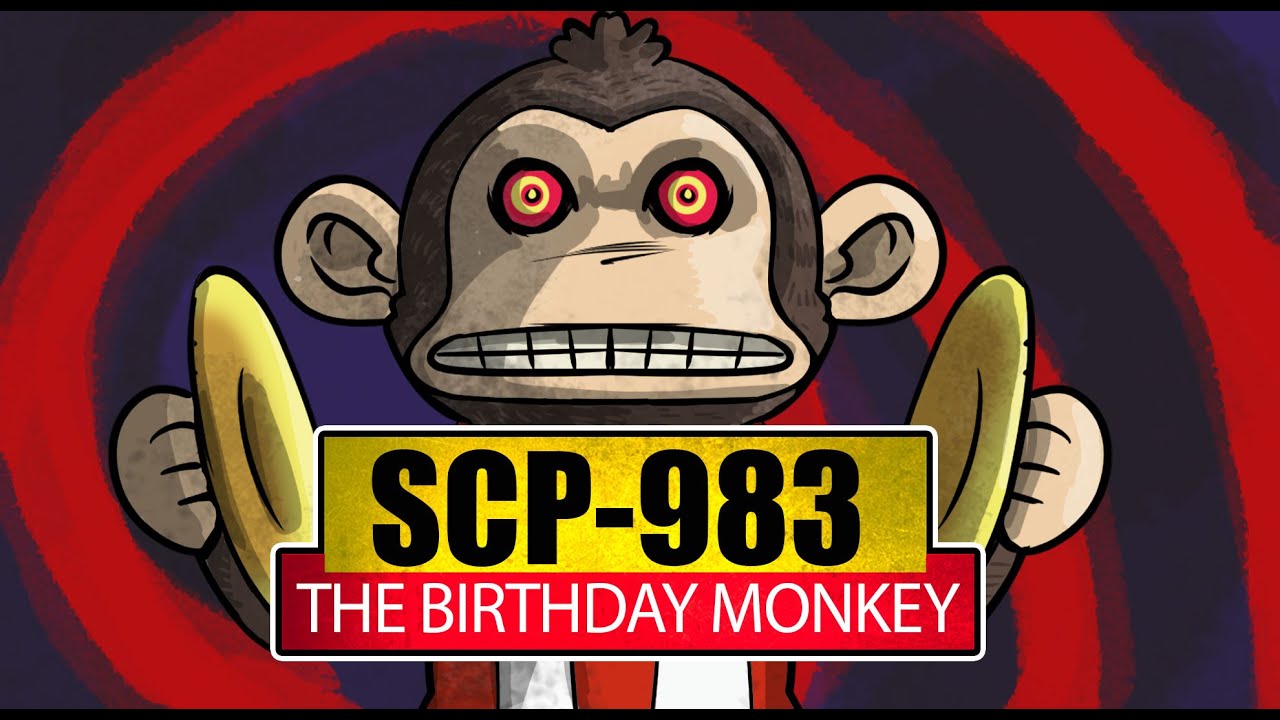 SCP 983 The Birthday Monkey | SCPDex Illustrated - YouTube