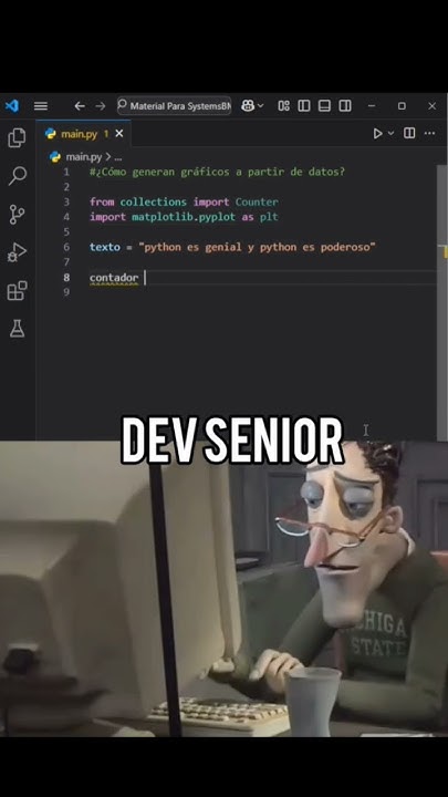 NOVATO vs EXPERTO en Python🔥 - ¿Cómo generan gráficos a partir de datos ...