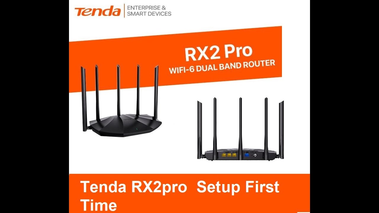 tenda RX2pro wifi 6 router login and setup - YouTube
