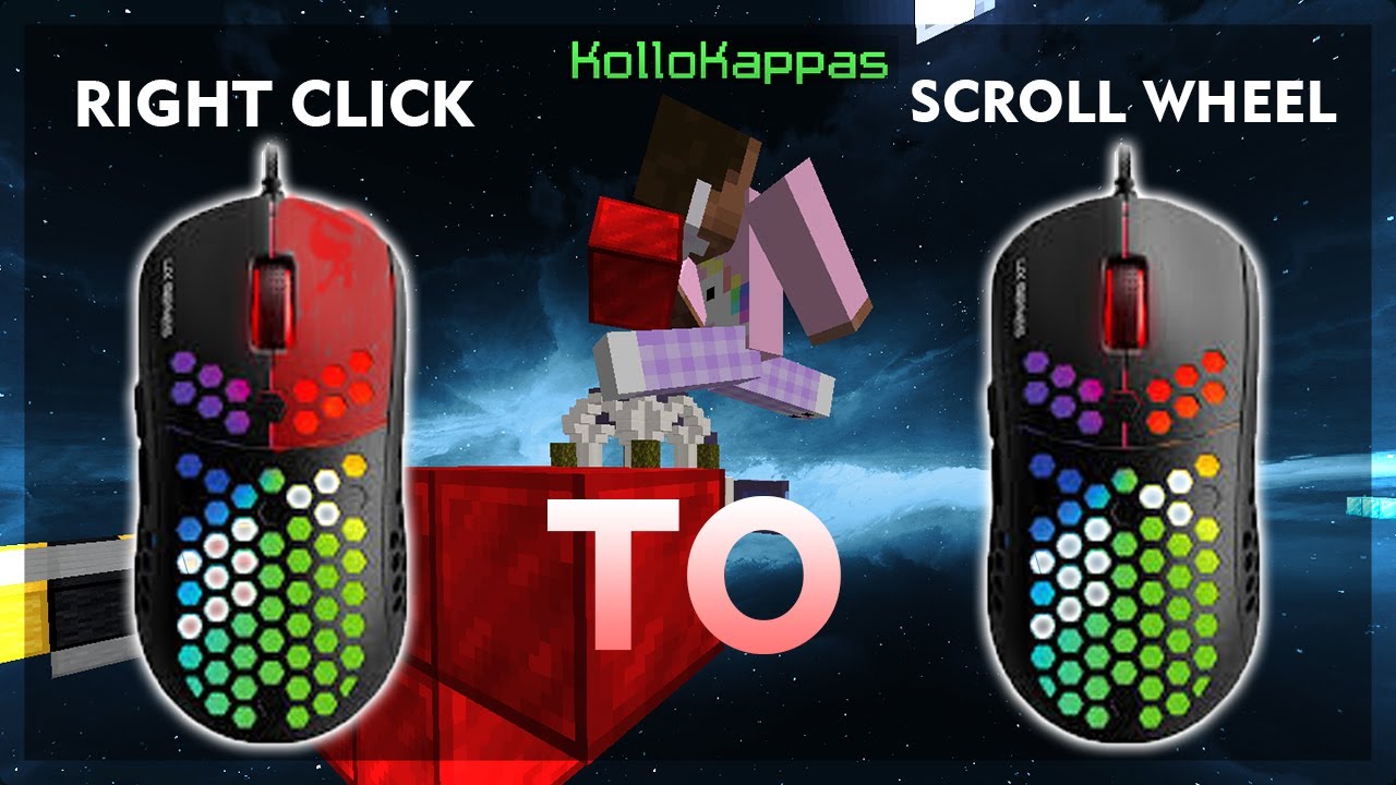 Bedwars But My Right Click Is Scroll Wheel | CwR Minecraft Bedwars ...