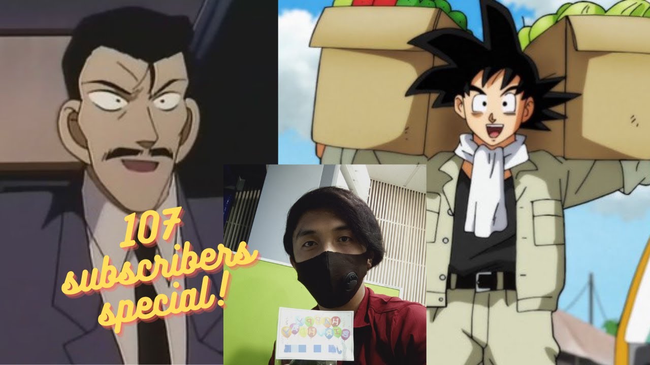 107 Subscribers Special! Kogoro Mori and Son Goku Kwentong Hopia ...