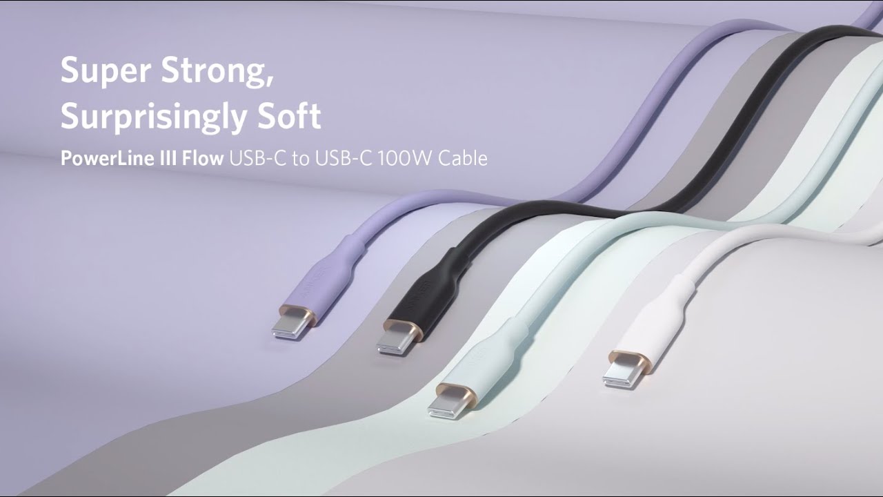 Anker | Anker Flow USB-C to USB-C 100W Cable| Super Strong ...