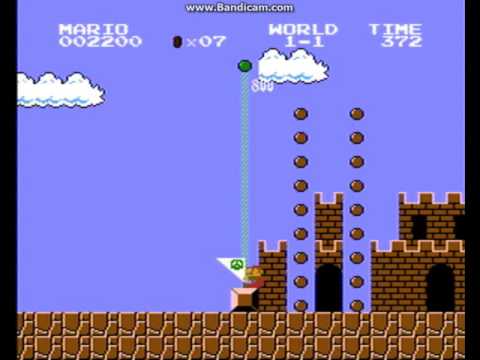 Super mario bros in reverse and forward - YouTube