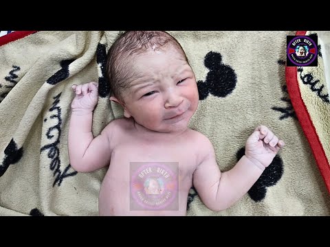 Most Mature and Beautiful Newborn Baby's First Adorable @B-M-W-CARE  Moments