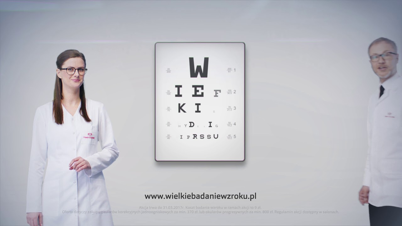 Walk / Vision Express - Wielkie Badnie Wzroku_30s / 2017 - YouTube
