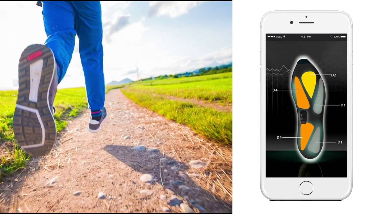 Smartshoe with adaptive cushioning - CES 2017 Teaser - YouTube