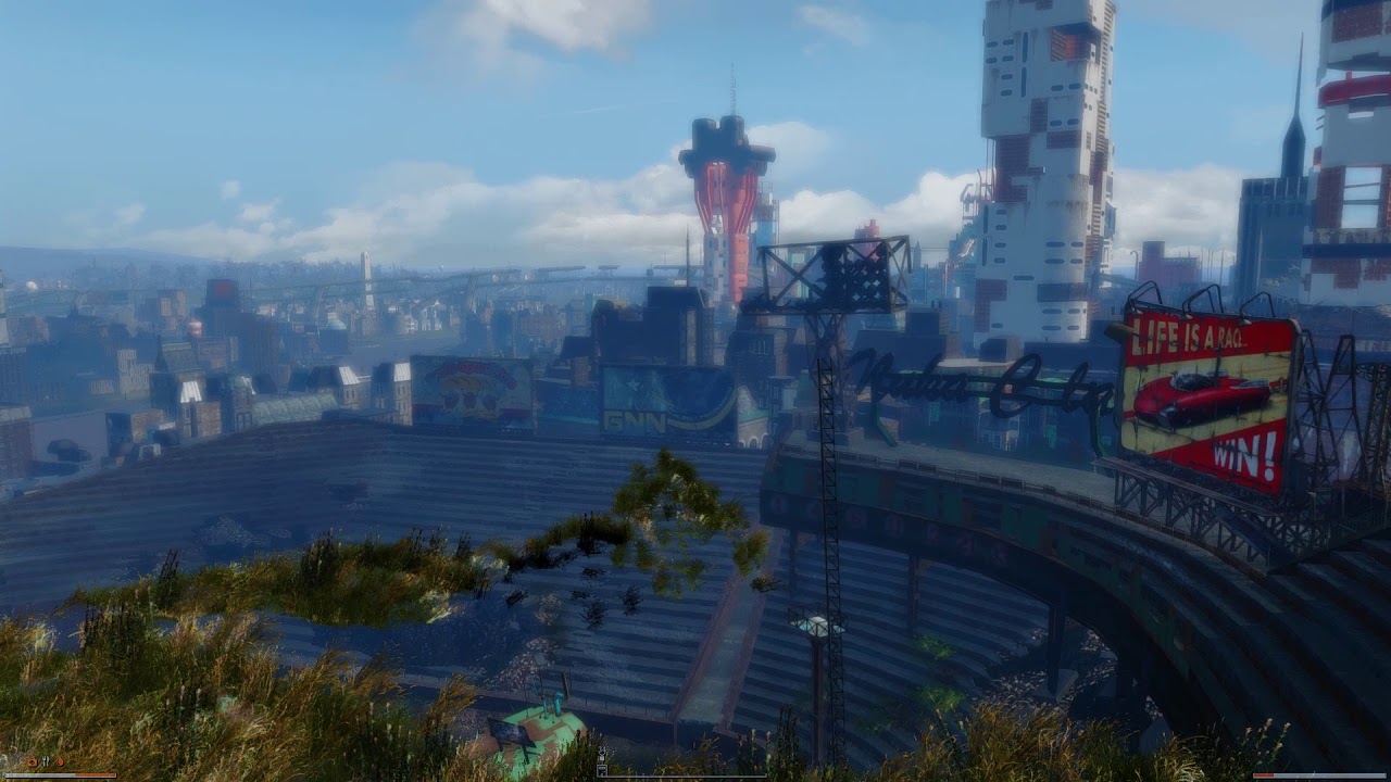 Fallout 4 - Floating grass - YouTube