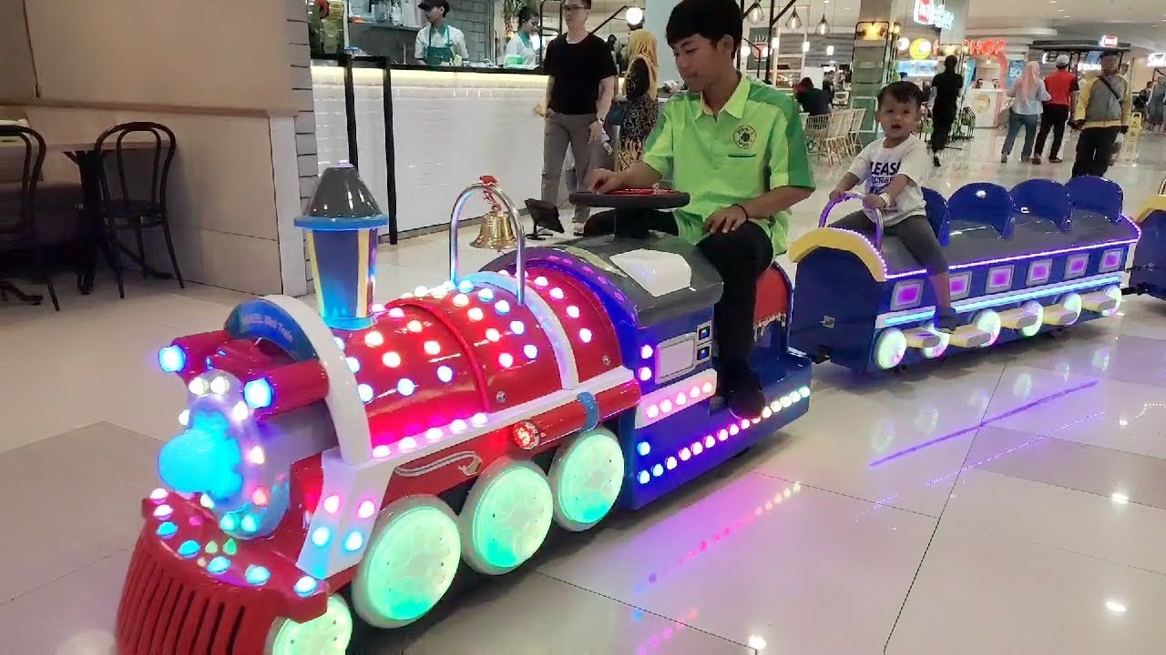 Naik Kereta Api di Mall, Keretanya Bagus Banget | Lagu Anak Naik Kereta ...