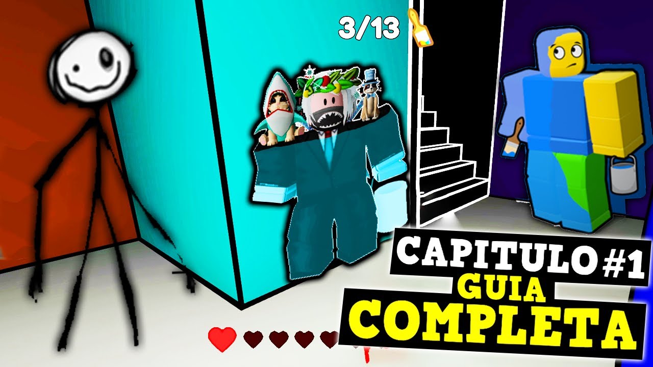 🎨 COLOREA o MUERE Capitulo 1 GUIA COMPLETA Roblox Momentos Divertidos ...