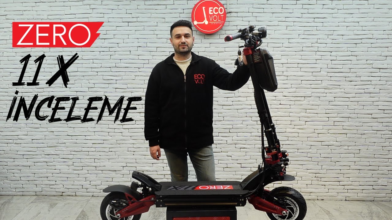 Zero | 11X Elektrikli Scooter İnceleme - YouTube