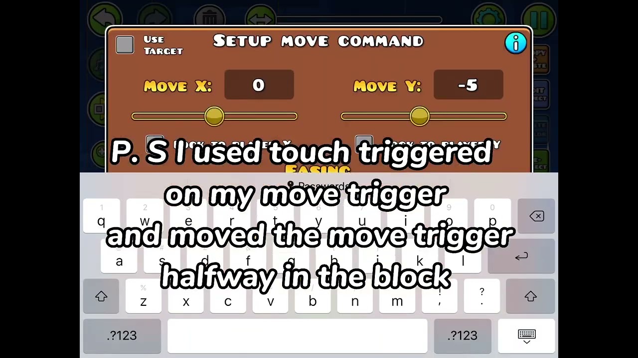 how to make block bounce effect on geometry dash - YouTube