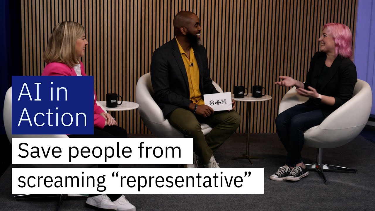 Use generative AI to help save people from screaming “representative ...