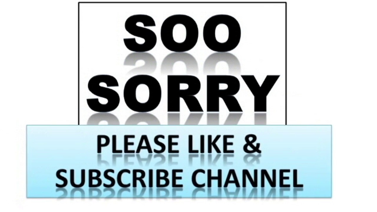 SOO SORRY - YouTube