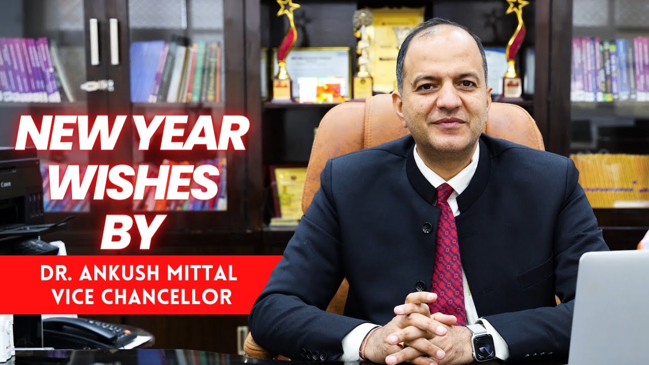 A Visionary Start to 2025: Dr. Ankush Mittal | Vice Chancellor | COER University | Roorkee - YouTube