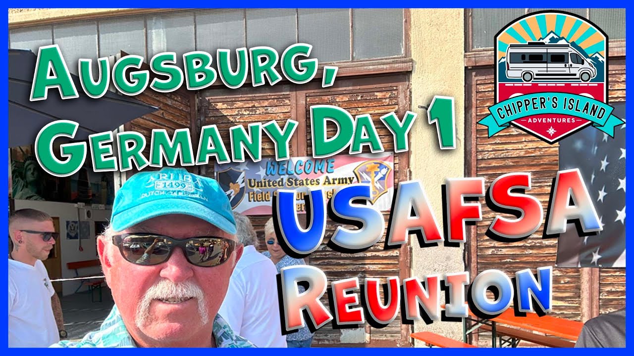 Augsburg, Germany - Day I - USAFSA Reunion Begins! - YouTube