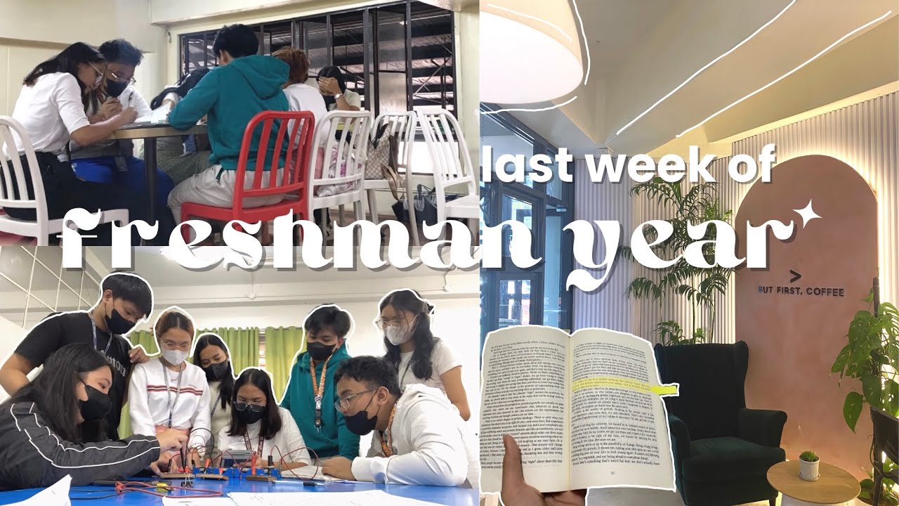 last week of freshman year ⋆♡˚ productive study vlog, 4 am mornings ...