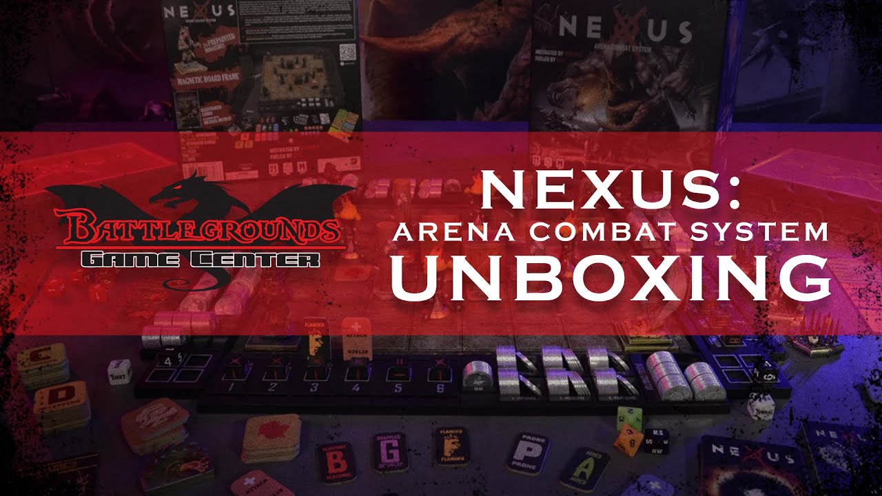 Nexus: Arena Combat System Unboxing - YouTube