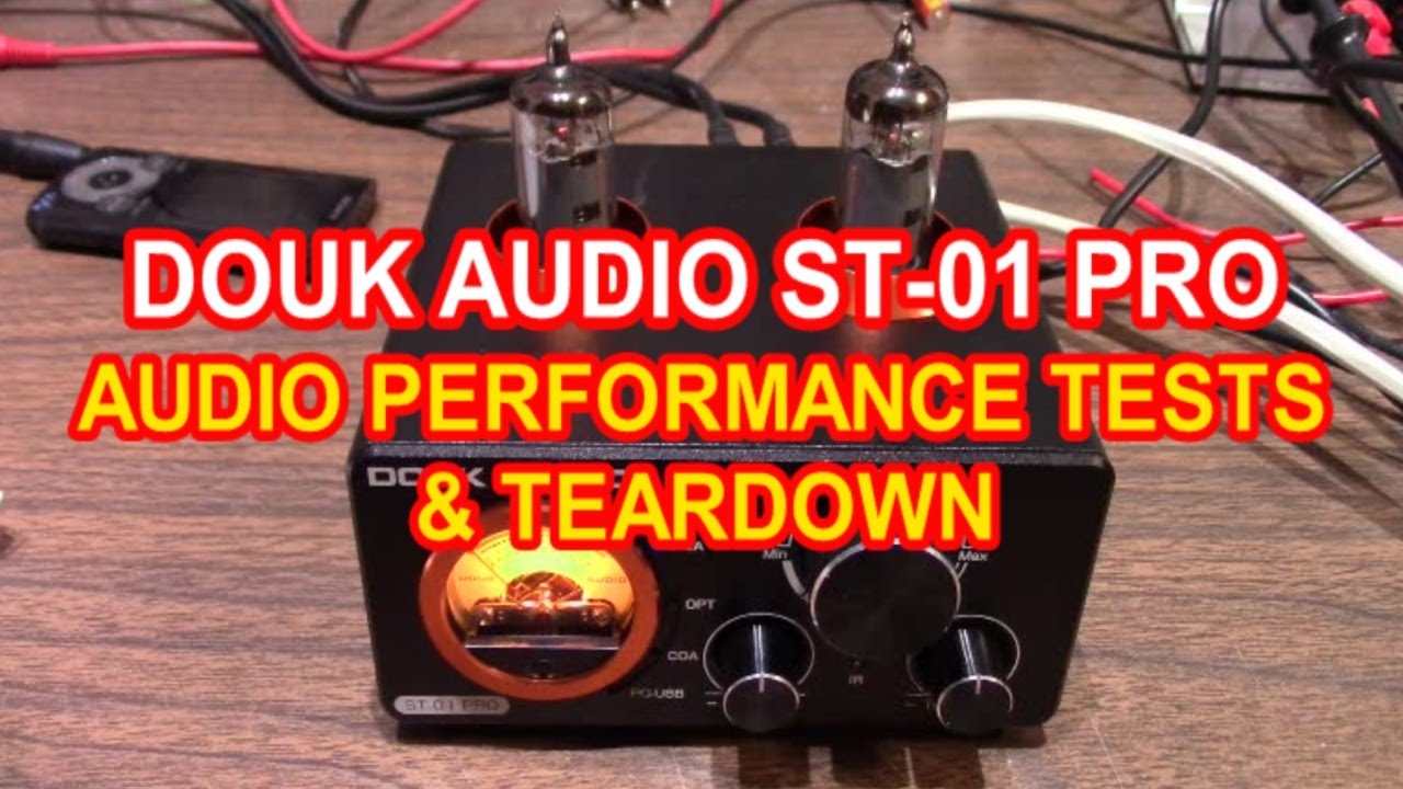 DOUK AUDIO ST-01 Pro amplifier performance tests with teardown - YouTube