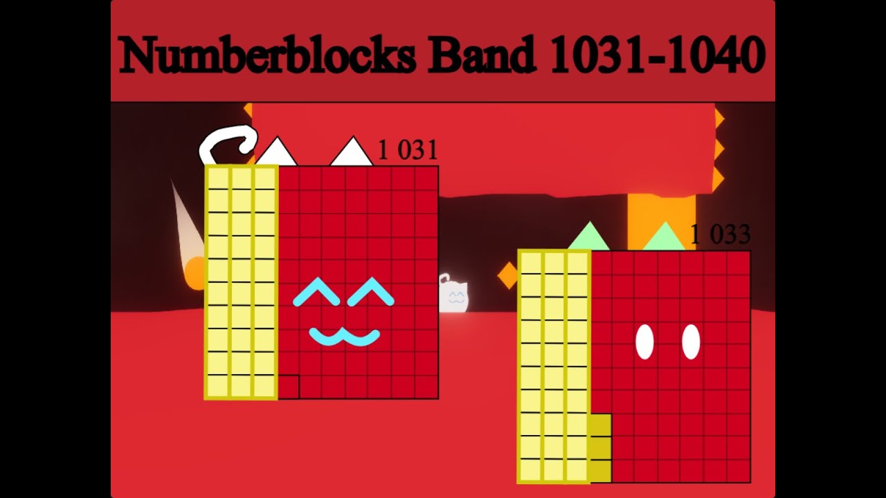 Numberblocks Band 1031-1040 (Each Sounds) - YouTube