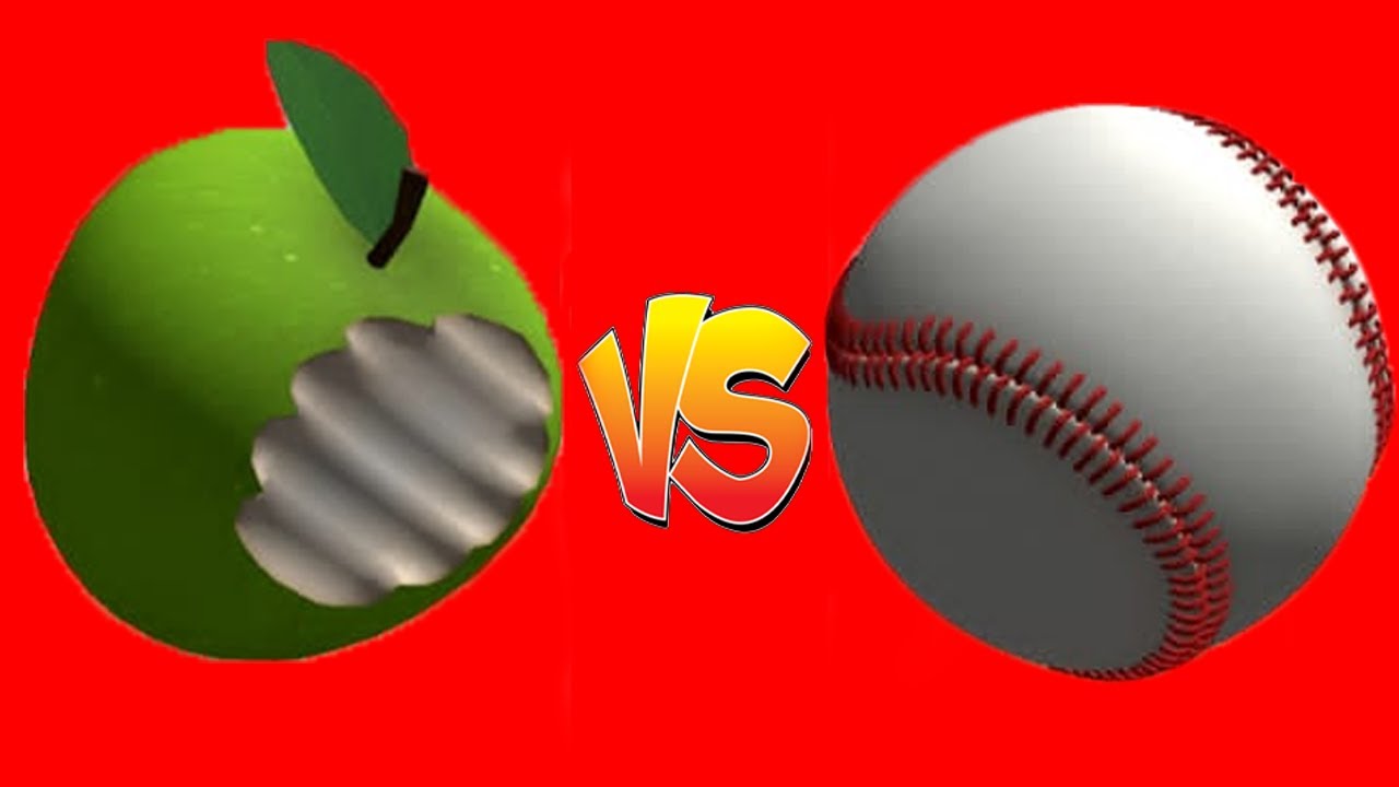 Apple ball VS Tennis ball, Who Wins? Going Balls - Speedrun Gameplay ...
